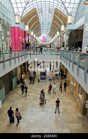 St David's 2 Dewi Sant shopping centre mall Eastside Cardiff City Stock ...