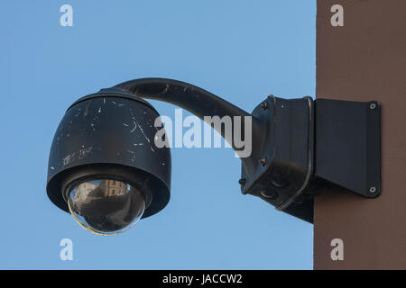 Overhead Surveillance CCTV security camera 360 degree Stock Photo - Alamy