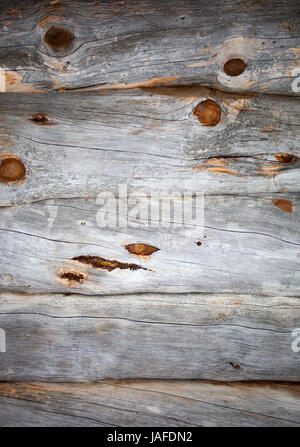 Building wall made from snag, dead wood Stock Photo - Alamy
