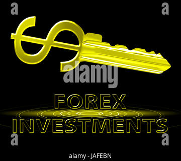 Forex Investments Meaning Foreign Exchange 3d Illustration Stock Photo ...