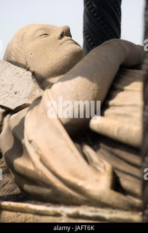 Monument to Grace Darling (tomb and grave) St Aidan's church,Bamburgh ...