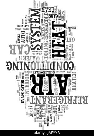 HVAC word cloud concept. Vector illustration Stock Vector Art ...