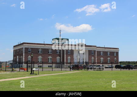 Floyd Bennet Field, Art Deco building of former main terminal and ...