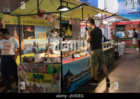 Food Court in Brick Lane, London Stock Photo - Alamy