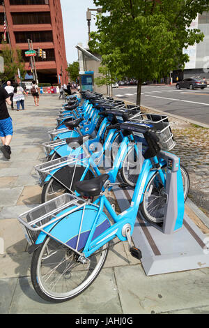 Indego, Philadelphia public bicycle sharing system Stock Photo - Alamy