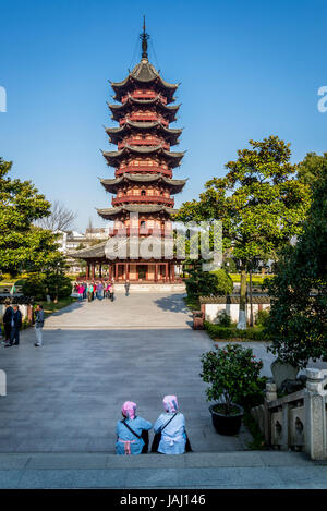 China, Suzhou, Panmen, Ruiguang Pagoda Stock Photo - Alamy