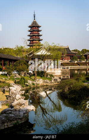 Pan Gate or Panmen Scenic Area, Suzhou, Jiangsu Province, China Stock ...