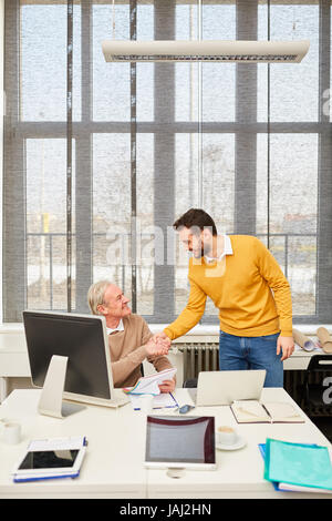senior partner at the office Stock Photo - Alamy