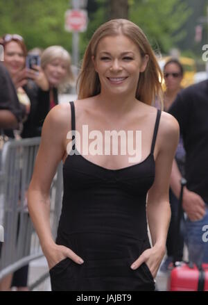Leann Rimes leaving 'The View' at ABC studios Featuring: Leann Rimes ...