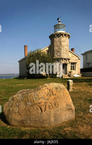 Old Lighthouse Museum, Stonington, Connecticut Stock Photo - Alamy