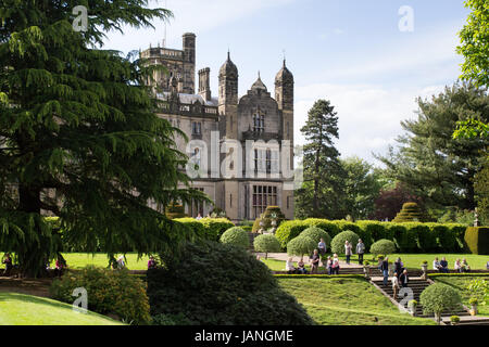 Merevale Hall and grounds pictures during an open day to allow visitors ...