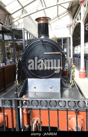'The Queen' Steam Locomotive, Royal Windsor Station, Windsor, Berkshire ...