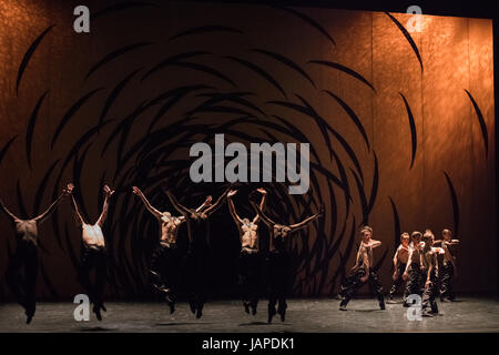 London, UK. 7th June, 2107. Scottish Ballet present Emergence by ...