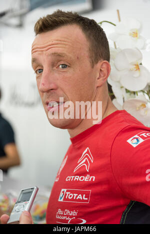 Chris Meeke Citroen WRC rally car Stock Photo - Alamy