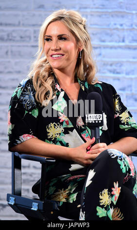 Heidi Range during a BUILD live interview at AOL's Shropshire House in ...