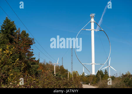 Eole, Cap-Chat, wind turbines, Gaspesie, Quebec, Canada Stock Photo - Alamy