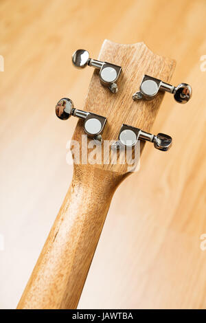 Headstock of Ukulele Hawaiian Guitar Stock Photo - Alamy