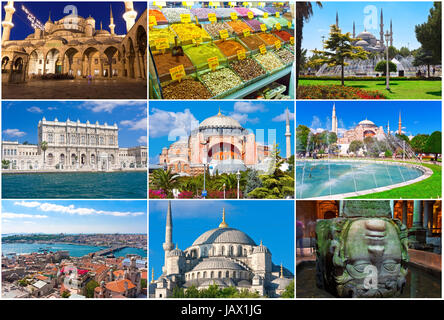 Collection of beautiful photos in Istanbul, Turkey Stock Photo - Alamy