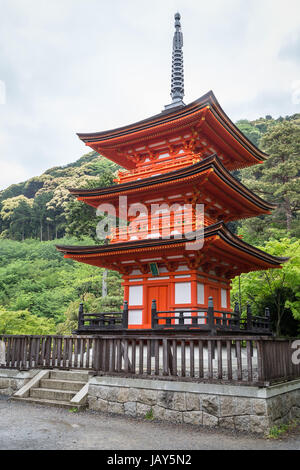 Kiyomizudera Koyasu tower Stock Photo - Alamy