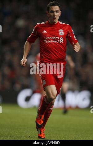 STEWART DOWNING LIVERPOOL FC LIVERPOOL FC ETIHAD STADIUM MANCHESTER ...