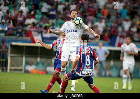 Salvador, Brazil. 08th June, 2017. Jean, a player from Bahia, in a ...