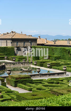 Bagnaia. Viterbo. Italy. 16th century Mannerist style Villa Lante and ...