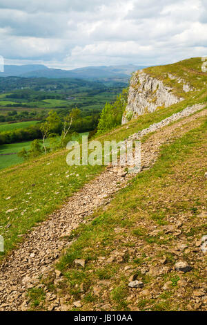 View from Scout Scar near Kendal in the Lake District Stock Photo - Alamy