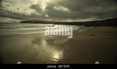 A Seascape at Ness Isle of Lewis Western Isles Outer Hebrides Scotland ...