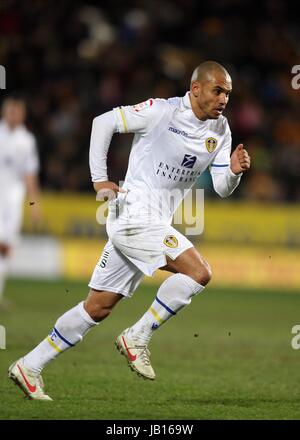DANNY WEBBER LEEDS UNITED FC LEEDS UNITED FC KC STADIUM HULL ENGLAND 06 ...