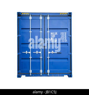 container for cargo transportation isolated on white background with ...