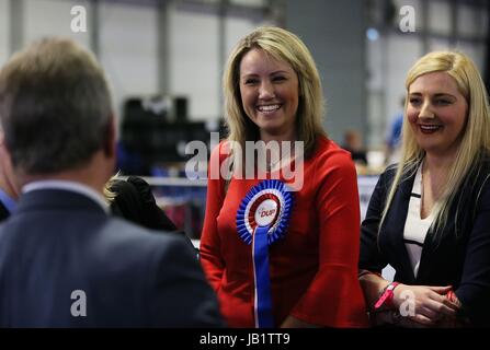 DUP candidate for South Down Diane Forsythe at the Eikon Exhibition ...