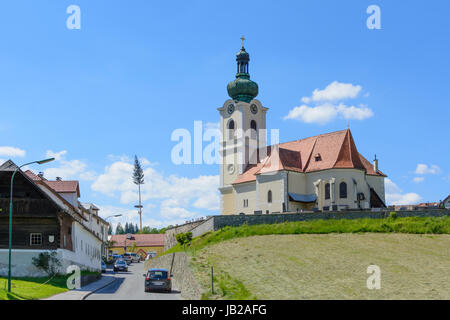 church St. Georg, Zöbern, Wiener Alpen, Alps, Niederösterreich, Lower ...