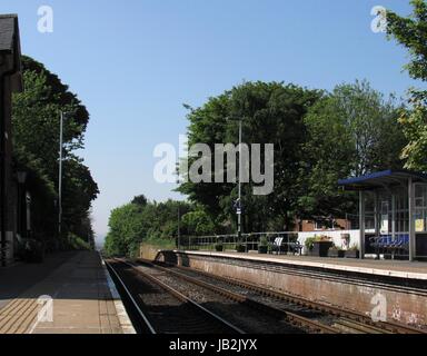 Nunthorpe station platform 2 Stock Photo - Alamy