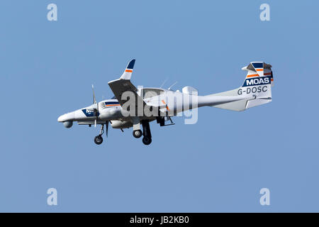 Diamond DA42 MPP Guardian surveillance aircraft operated by Migrant ...