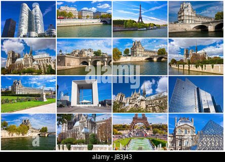 Collection of beautiful photos in Paris, France Stock Photo - Alamy