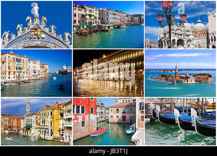 Collection of beautiful photos in Venice, Italy Stock Photo - Alamy