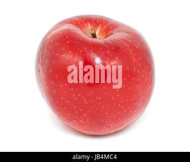 Nice fresh apple isolated on white background Stock Photo - Alamy