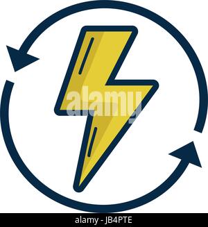 energy hazard symbol with arrows around Stock Vector Image & Art - Alamy