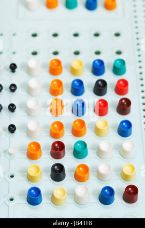 above view of board game - guess code Stock Photo - Alamy