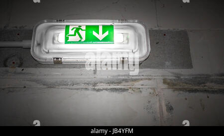 Emergency exit door in an old airplane Stock Photo - Alamy