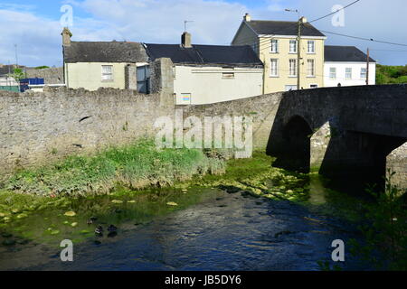 A stone bridge crossing the River Deel in Ireland Stock Photo - Alamy