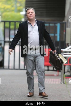 Ed Balls outside ITV Studios today Featuring: Ed Balls Where: London ...