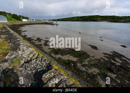 Foynes harbour on the river Shannon in Ireland Stock Photo - Alamy