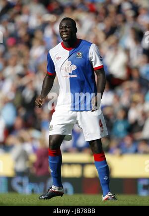 CHRIS SAMBA BLACKBURN ROVERS FC BLACKBURN ROVERS V STOKE CITY EWOOD ...