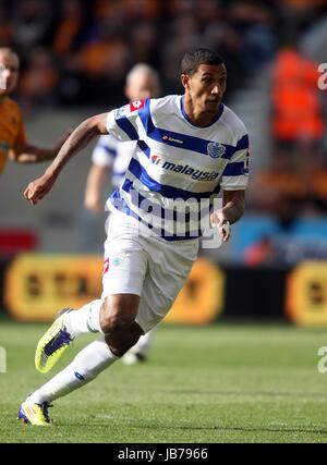 Queens Park Rangers' Jay Bothroyd battles for the ball with Newcastle ...