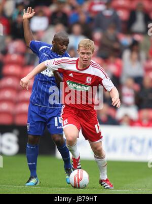 BARRY ROBSON MIDDLESBROUGH FC MIDDLESBROUGH FC KC STADIUM HULL ENGLAND ...