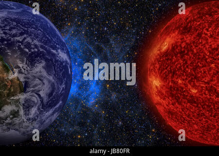 Solar System - Planet Earth. Earth is the largest and densest of the ...