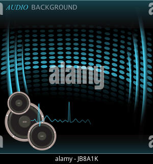 Techno equalizer, abstract technology vector background Stock Photo - Alamy