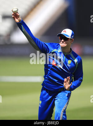 Australia's Steven Smith during a nets session at Edgbaston, Birmingham ...