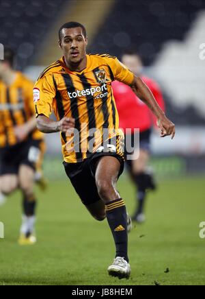 JAY SIMPSON HULL CITY FC HULL CITY FC KC STADIUM HULL ENGLAND 08 ...